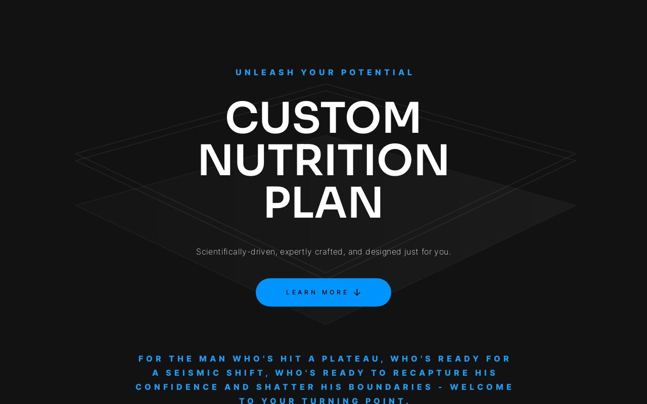 Custom Nutrition Plan
